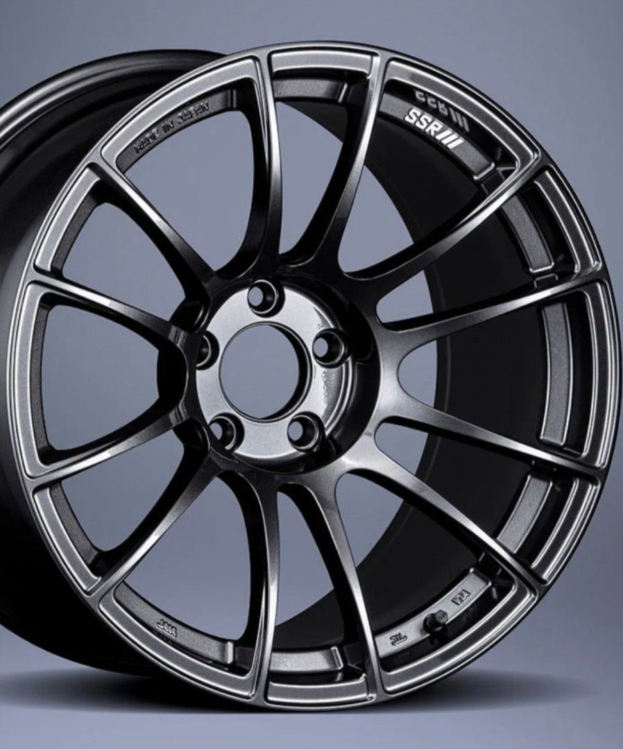SSR GTX04 Rims. Made In Japan, Car Accessories, Tyres & Rims on Carousell