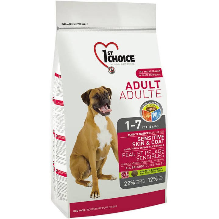 1st Choice Dry Food for Adult Dogs (1-7 years) 2.72kg, Pet Supplies ...