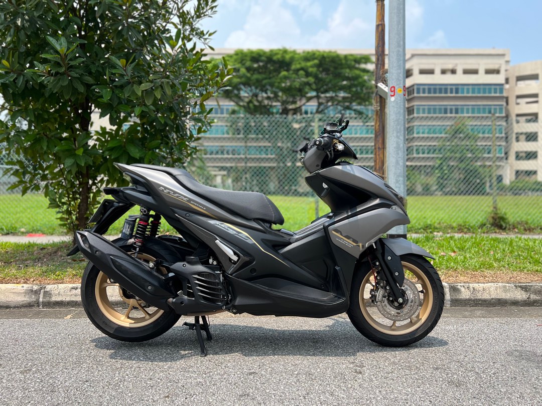 2019 Yamaha Aerox v1 AY plate Nvx Grey, Motorcycles, Motorcycles for ...