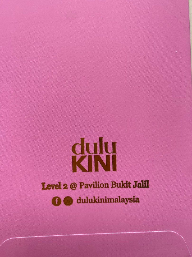 2023 Dulu Kini Pavilion Bukit Jalil Raya Sampul Nice paper rubbery ...