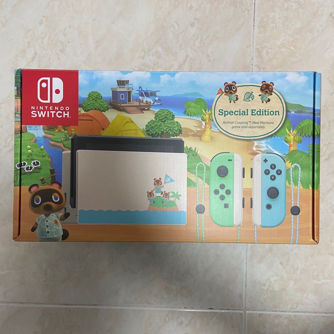 256GB Animal Crossing Special Version Nintendo Switch Gen 2 w/ The ...
