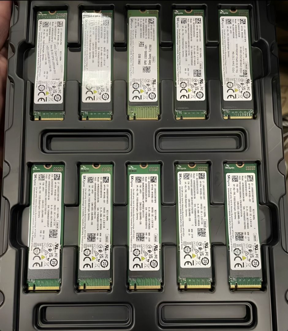 256GB M.2 NVME SSD SK HYNIX BC511 LIKE NEW, Computers & Tech, Parts ...