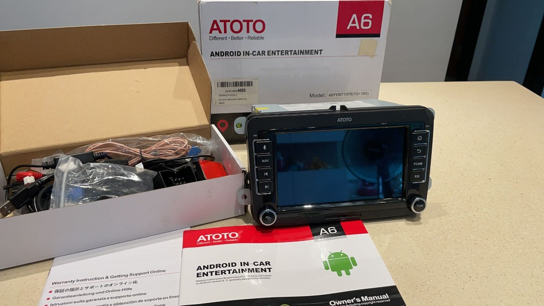 3304) ATOTO A6 (Android Auto and Apple car play), Car Accessories ...