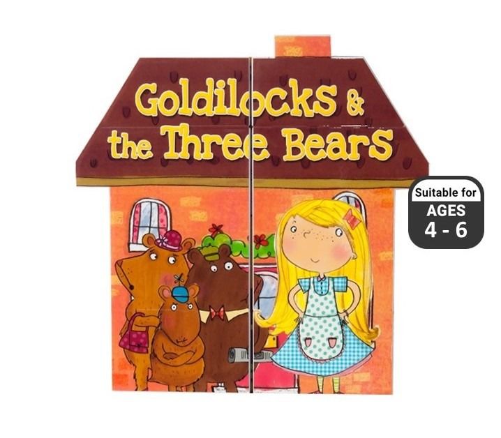 3D Classic Fairy Tales Goldilocks & the Three Bears Book, Hobbies ...