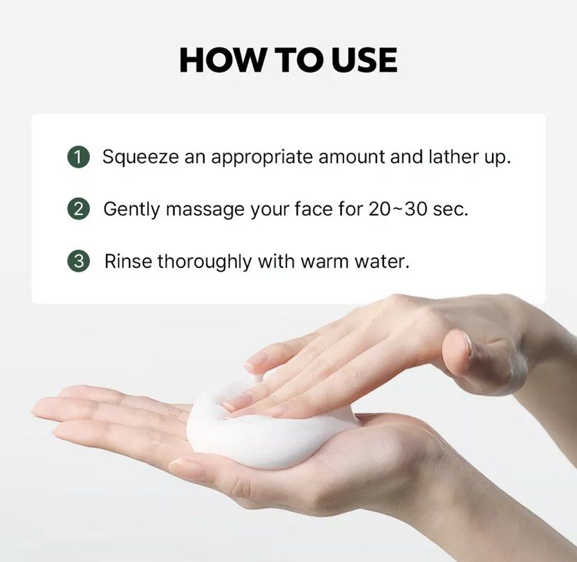 [ Blanc Nature Official ] Acne Pimple Face Cleanser Cleansing foam ...