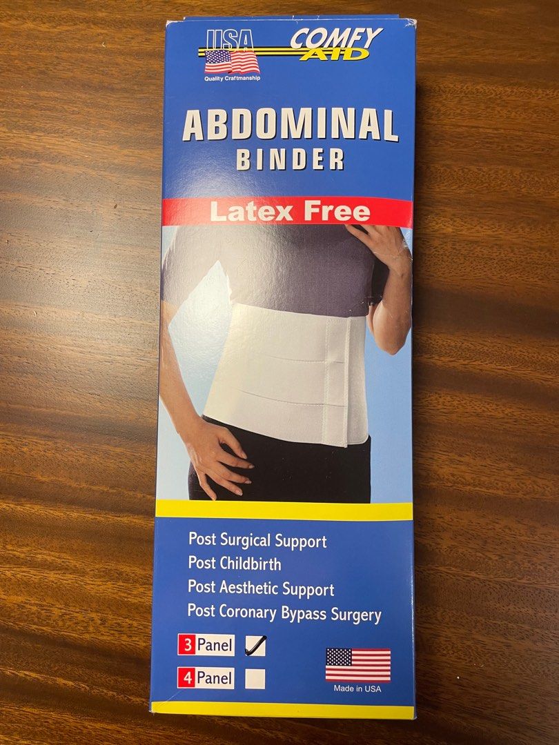 Abdominal Binder, Health & Nutrition, Braces, Support & Protection on Carousell