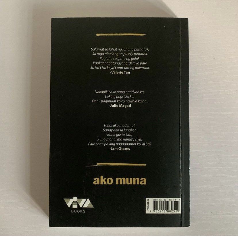 Ako Muna (Nobela at mga Tula ng Isang Wasak na Makata) by Jhomer Canja, Hobbies & Toys, Books ...