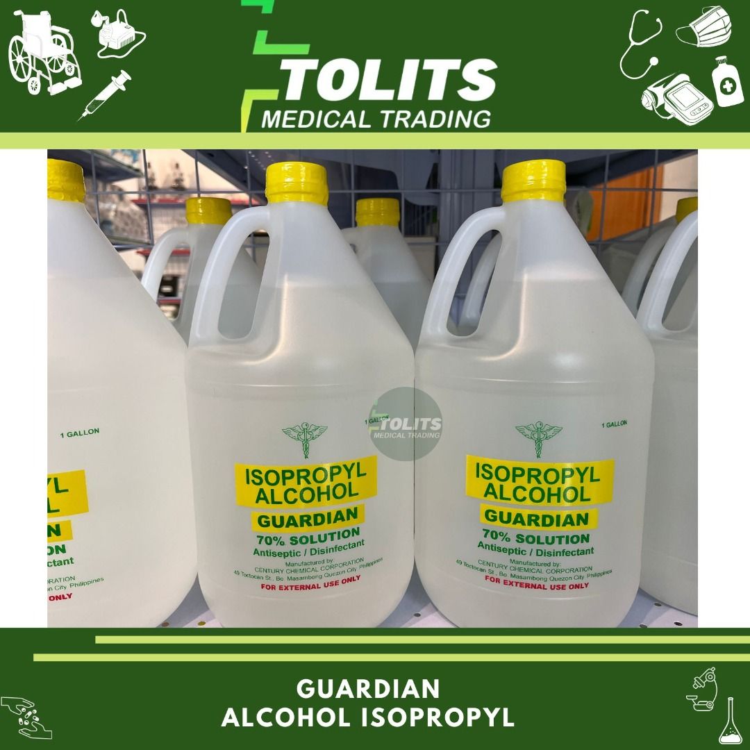 ALCOHOL ISOPROPYL GUARDIAN 70% SOLUTION on Carousell