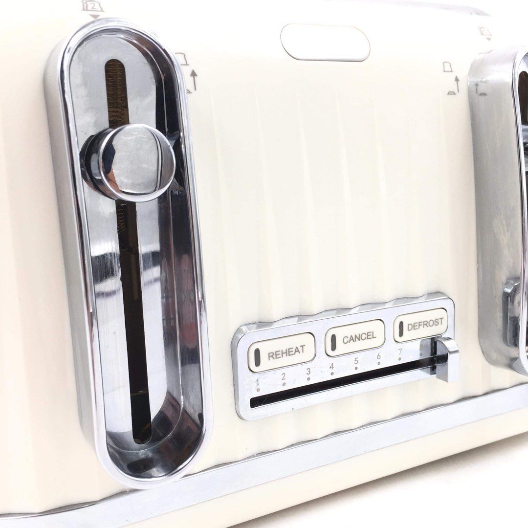 ANKO T382D Euro 4-Slice Toaster, TV & Home Appliances, Kitchen ...