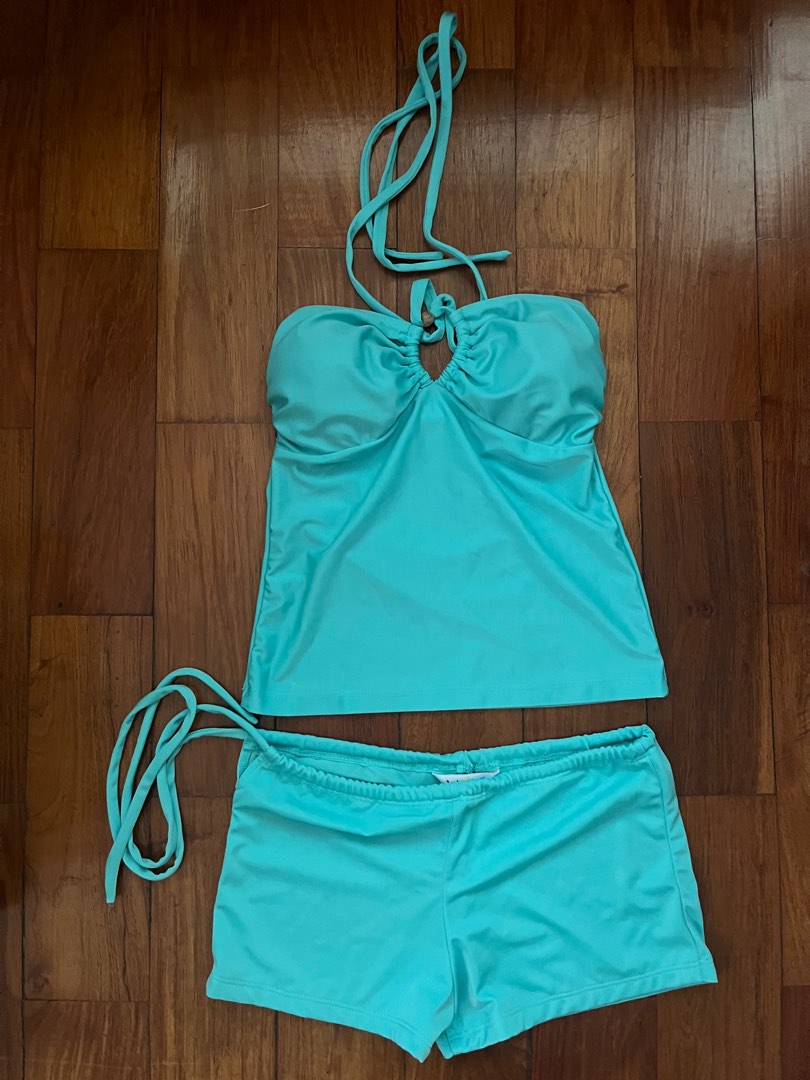Aqua tankini, Women's Fashion, Swimwear, Bikinis & Swimsuits on Carousell