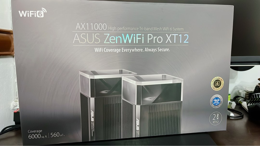 Asus Zenwifi Pro XT12 AX11000, Computers & Tech, Parts & Accessories ...