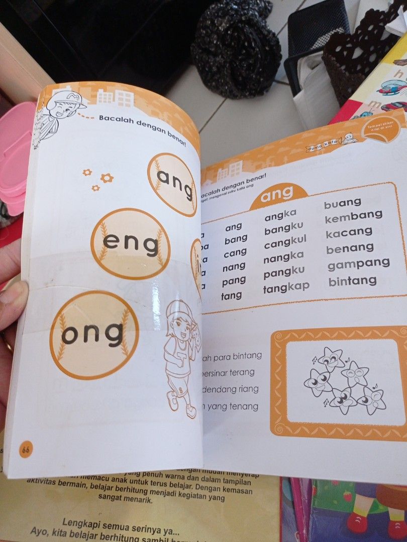 Asyik Baca Tulis Buku membaca dan Tulis, Buku & Alat Tulis, Buku Anak ...