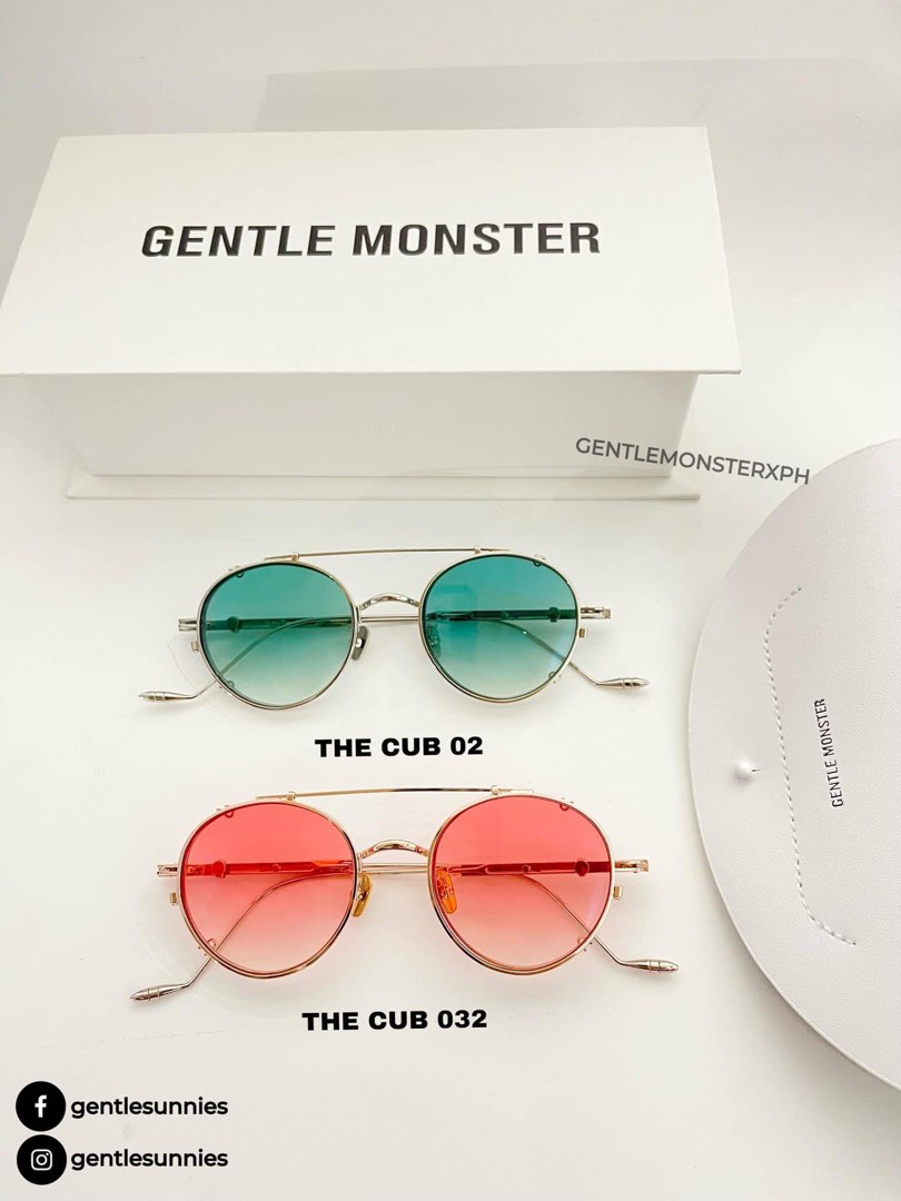 Auth Gentle Monster - The Cub 03 & The Cub 032, Women's Fashion ...