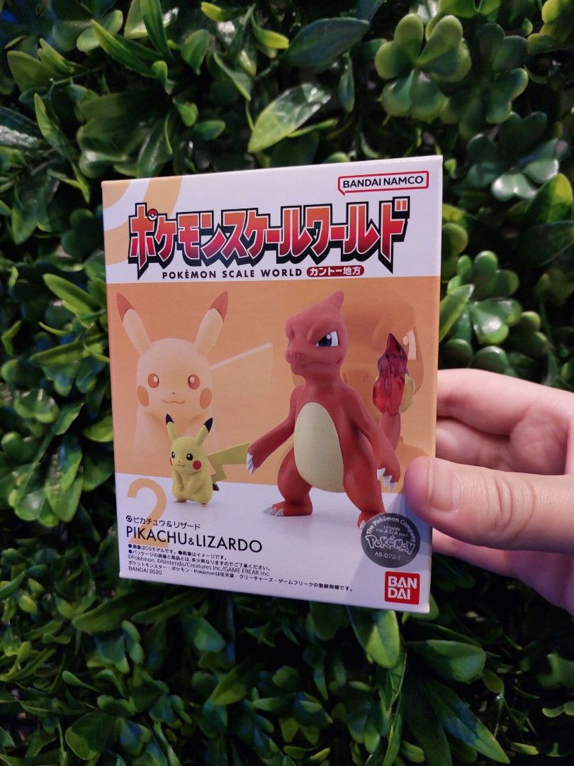 Authentic Pokemon Bandai Japan Pikachu Charmeleon Figure Figurine ...
