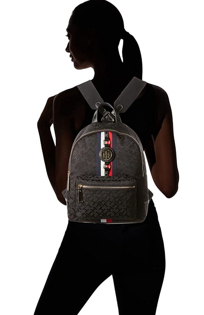 Authentic Tommy Hilfiger Women's Jaden Backpack, Luxury, Bags & Wallets ...