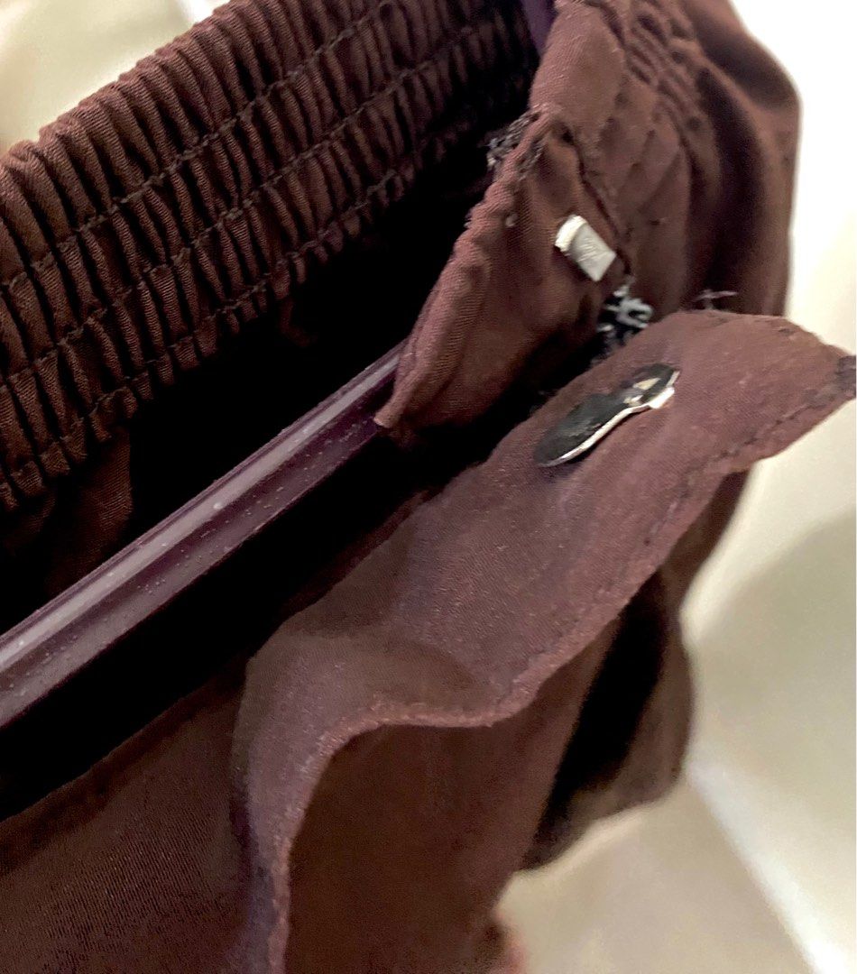 Baju kurung beige coklat rasmi MRSM set with kain skirt sekolah ...