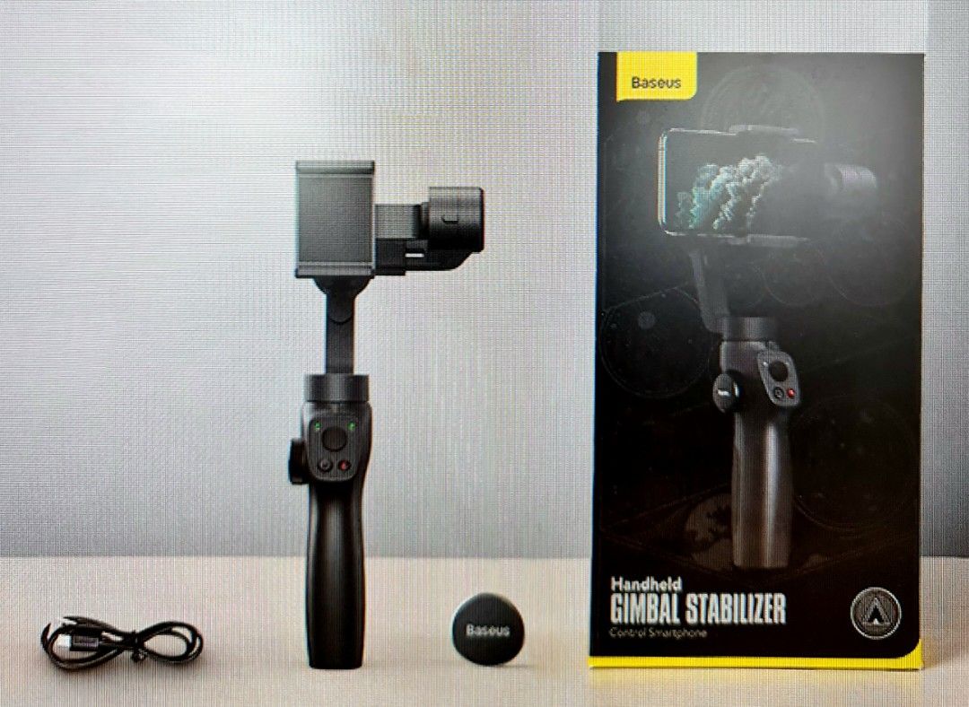 BASEUS Wireless GIMBAL STABILISER FOR SMARTPHONE, Photography ...
