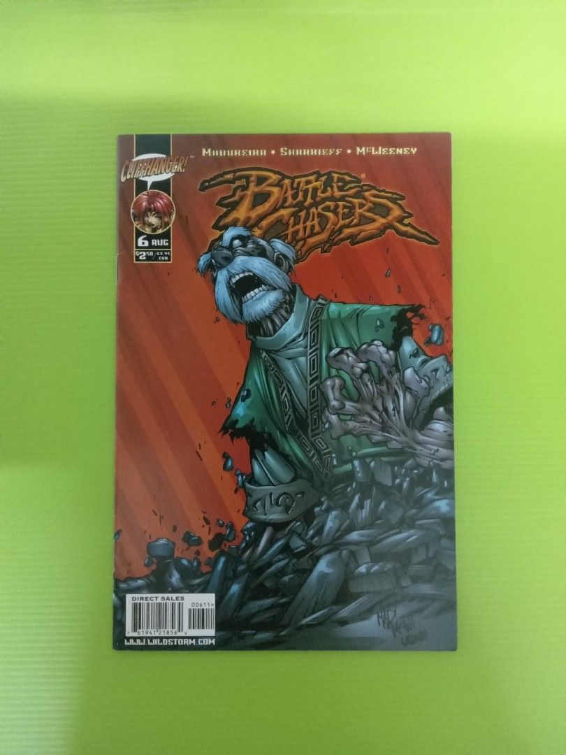 Battle Chasers #6 ( Joe Madureira - Cover Art ) Cliffhanger/Wildstorm ...