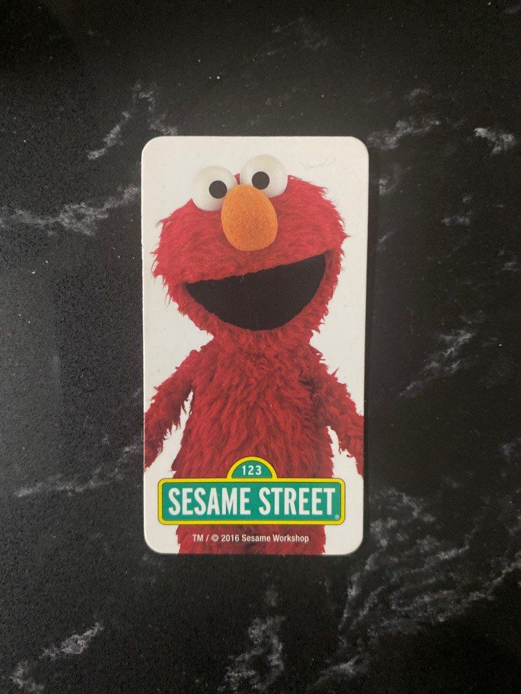 Bearbrick Elmo Card, Hobbies & Toys, Toys & Games on Carousell