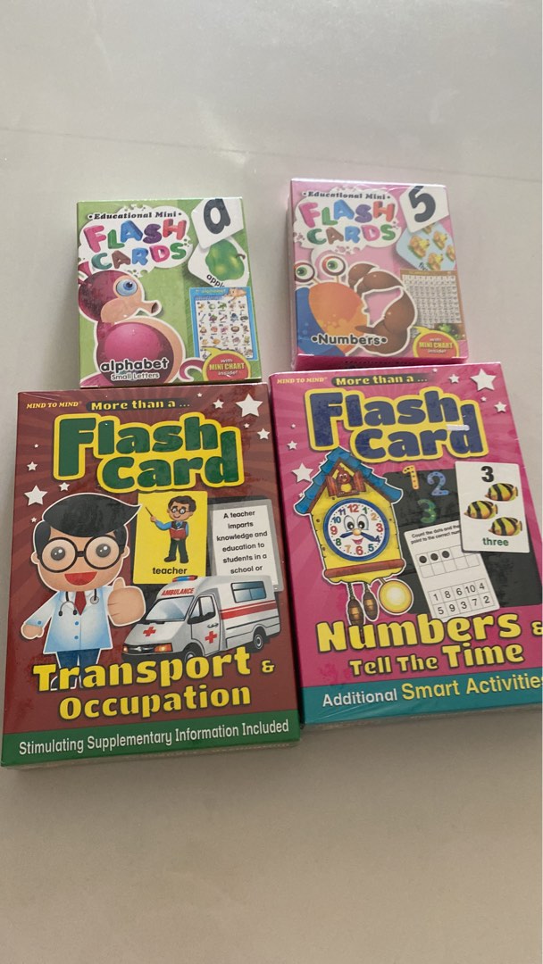 BN Children Flash Cards (Sealed), Hobbies & Toys, Books & Magazines ...