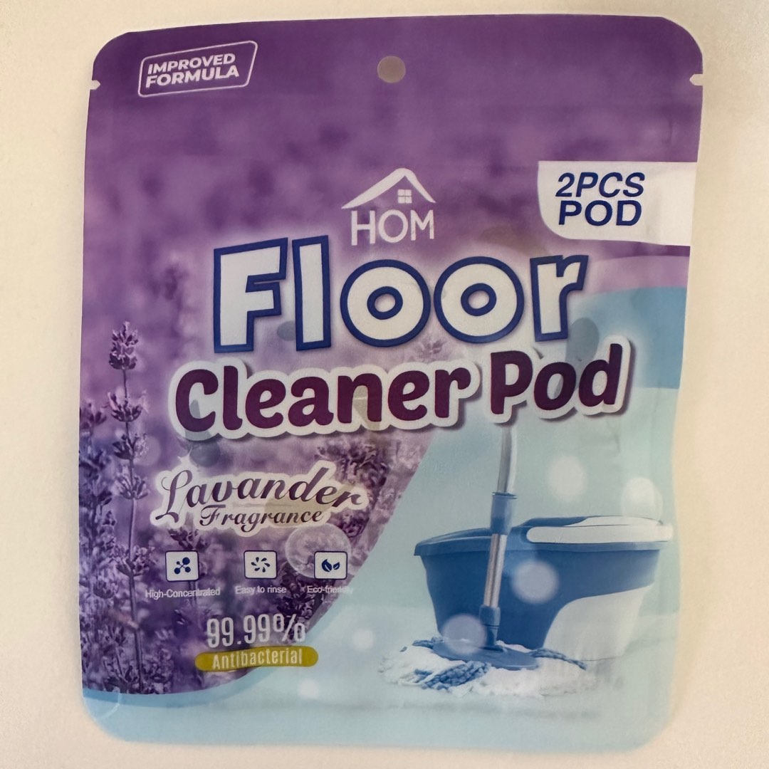 BNIP Hom Floor Cleaner Pod (2 pieces sample) Lavender fragranxe ...