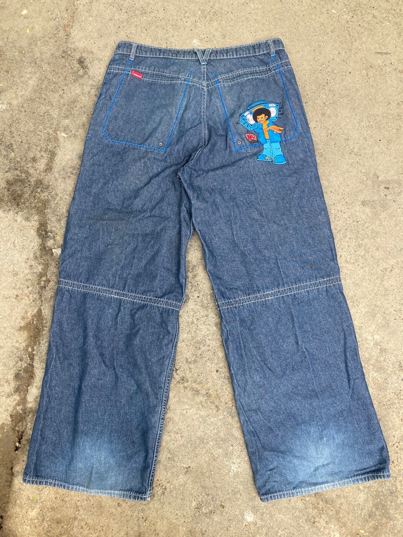 Bobson Y2k baggy Jeans, Men's Fashion, Bottoms, Jeans on Carousell