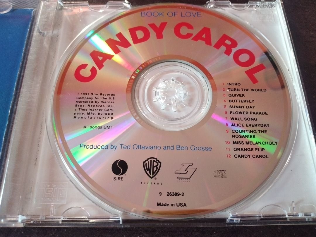 BOOK OF LOVE - Candy Carol CD / New Wave / Synth Pop / Made In USA, Hobbies & Toys, Music ...