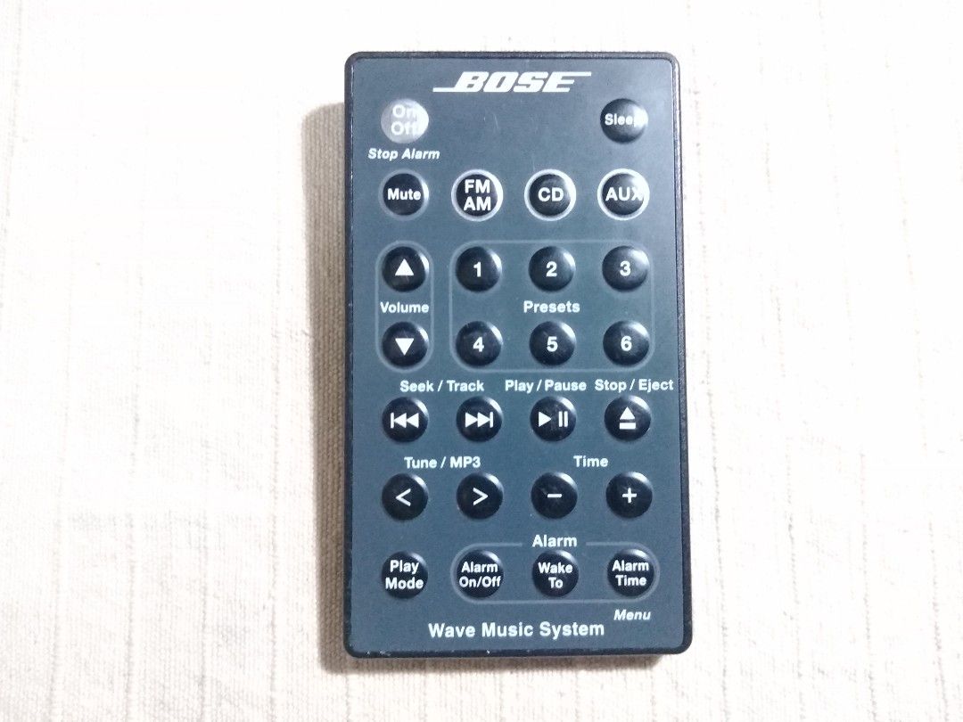 Bose Wave Music System Remote Control, Audio, Portable Audio ...