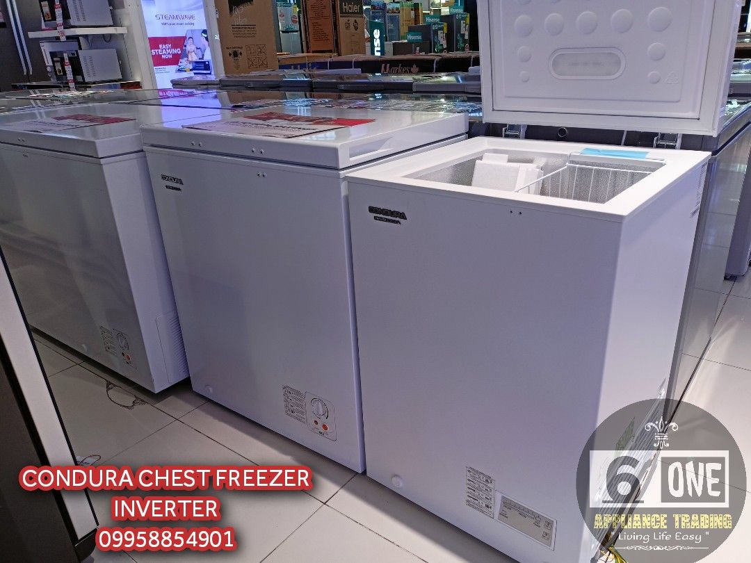BRAND NEW CONDURA CHEST FREEZER INVERTER SERIES, TV & Home Appliances ...