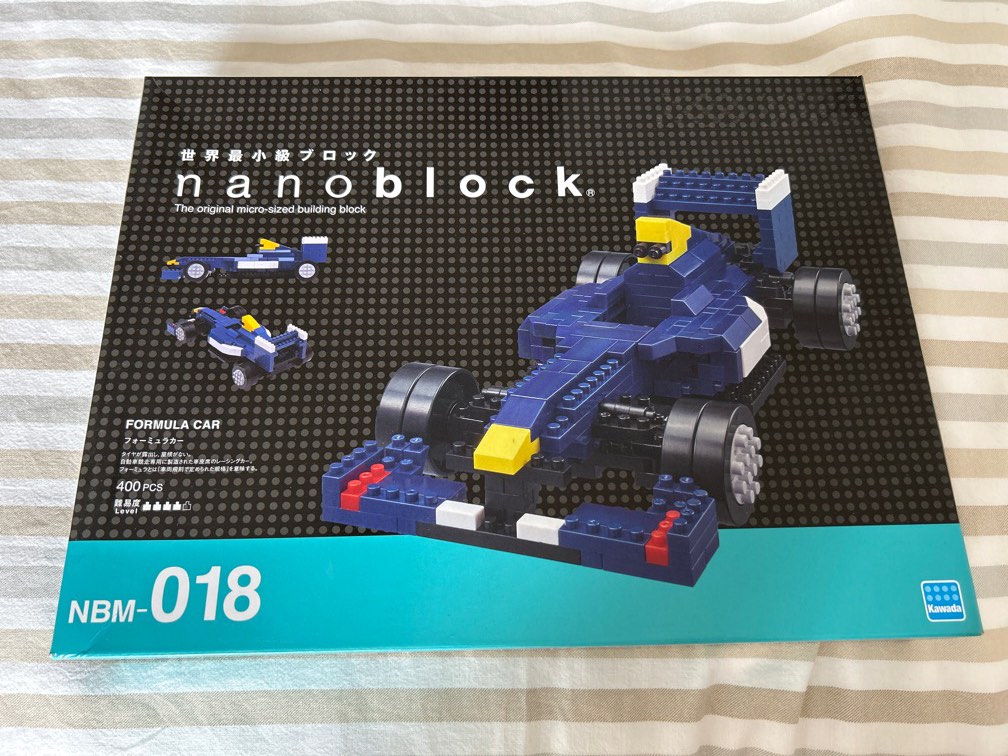 Brand New *Rare* Nanoblock Formula Car 018 (not lego, not duplo ...