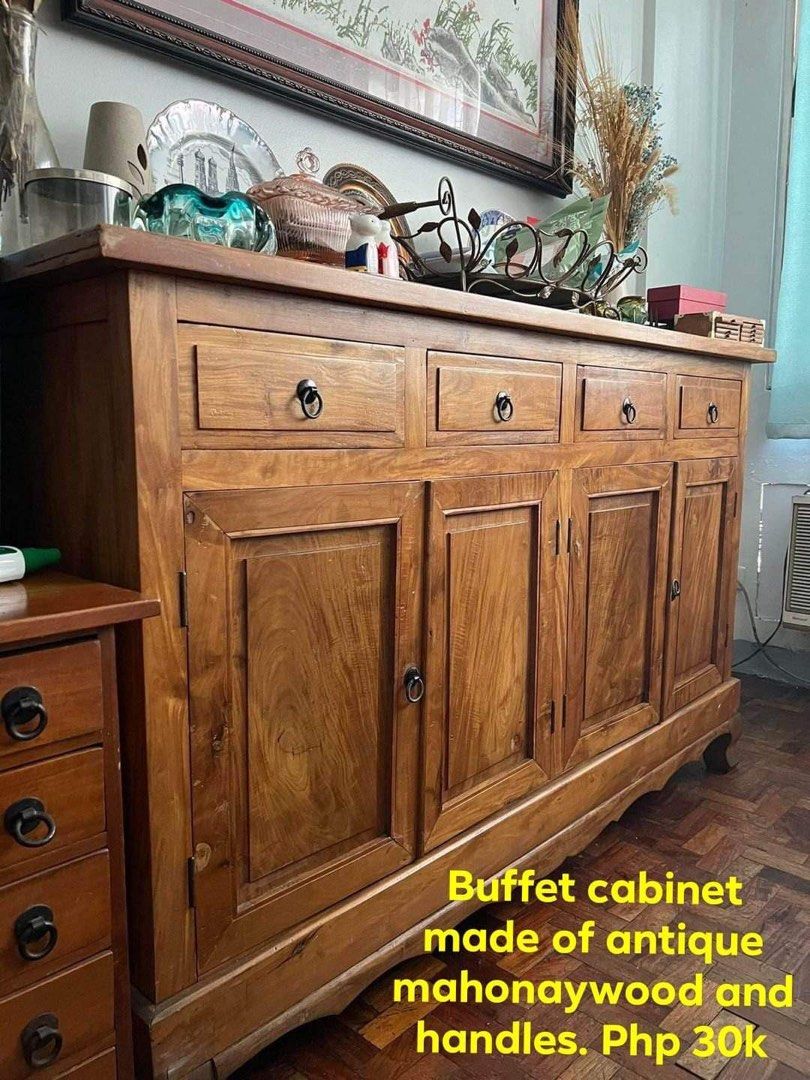 Buffet Table Mahogany wood on Carousell