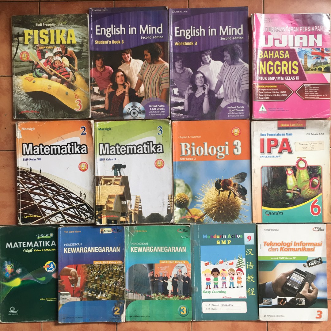 Buku cetak pelajaran sekolah SMP SMA. buku cetak sekolah smp sma ...