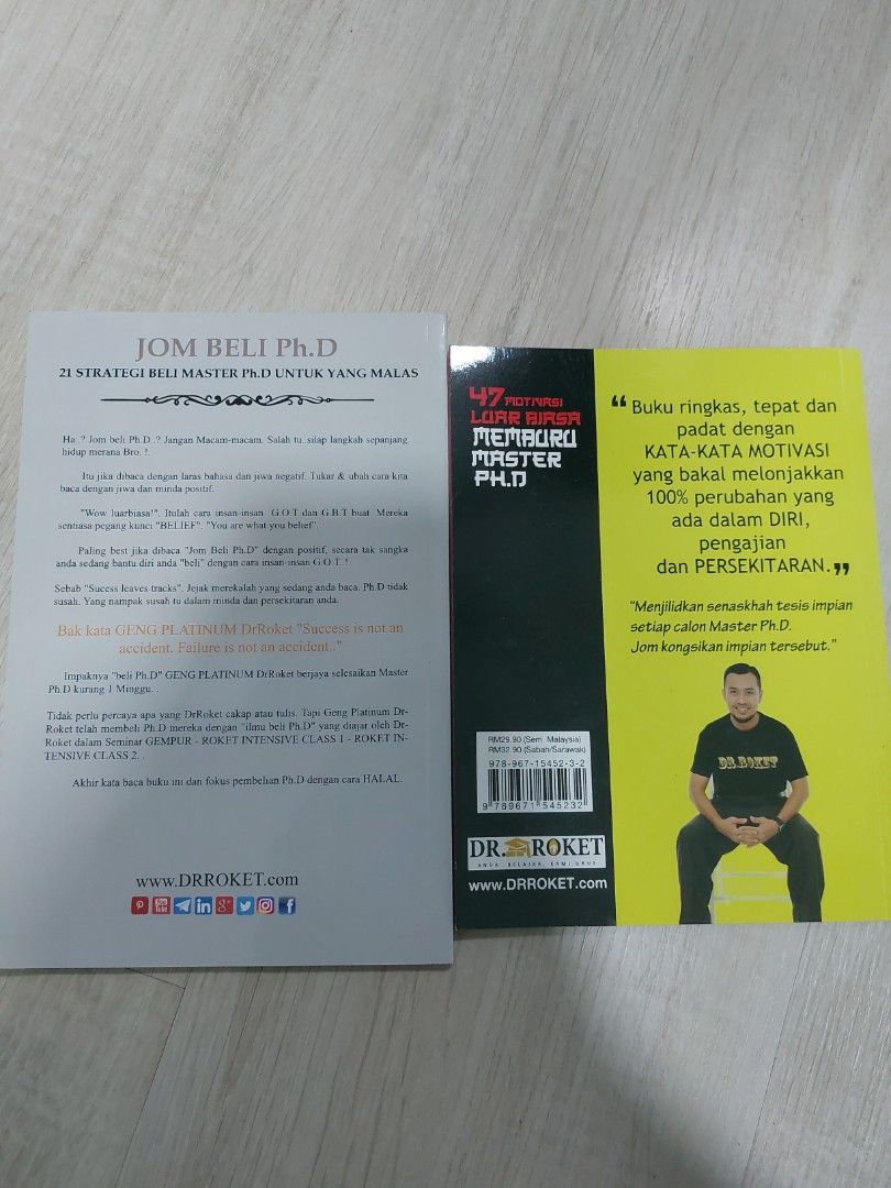 Buku Dr. Roket Master PhD, Hobbies & Toys, Books & Magazines, Textbooks ...