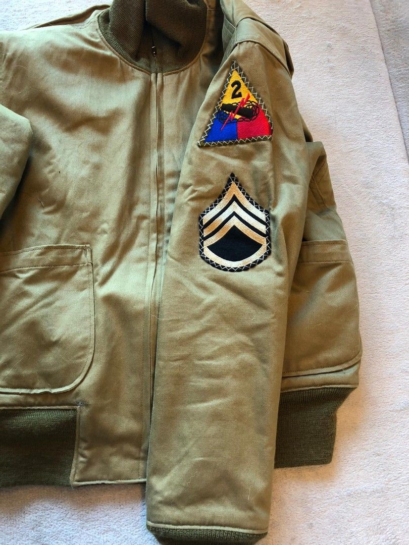 Buzz Rickson's Tanker size 36R (Brad Pitt Fury military jacket), 男裝, 外套 ...