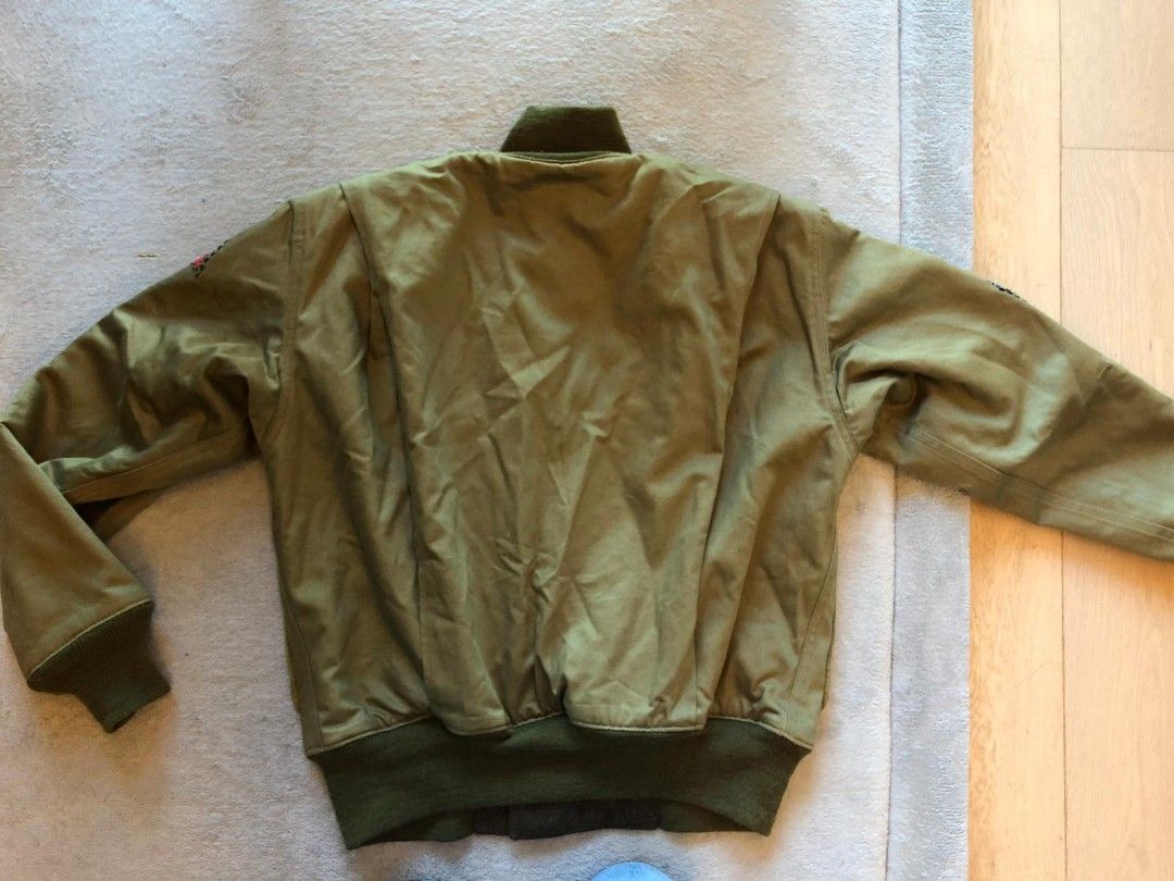 Buzz Rickson's Tanker size 36R (Brad Pitt Fury military jacket), 男裝, 外套 ...