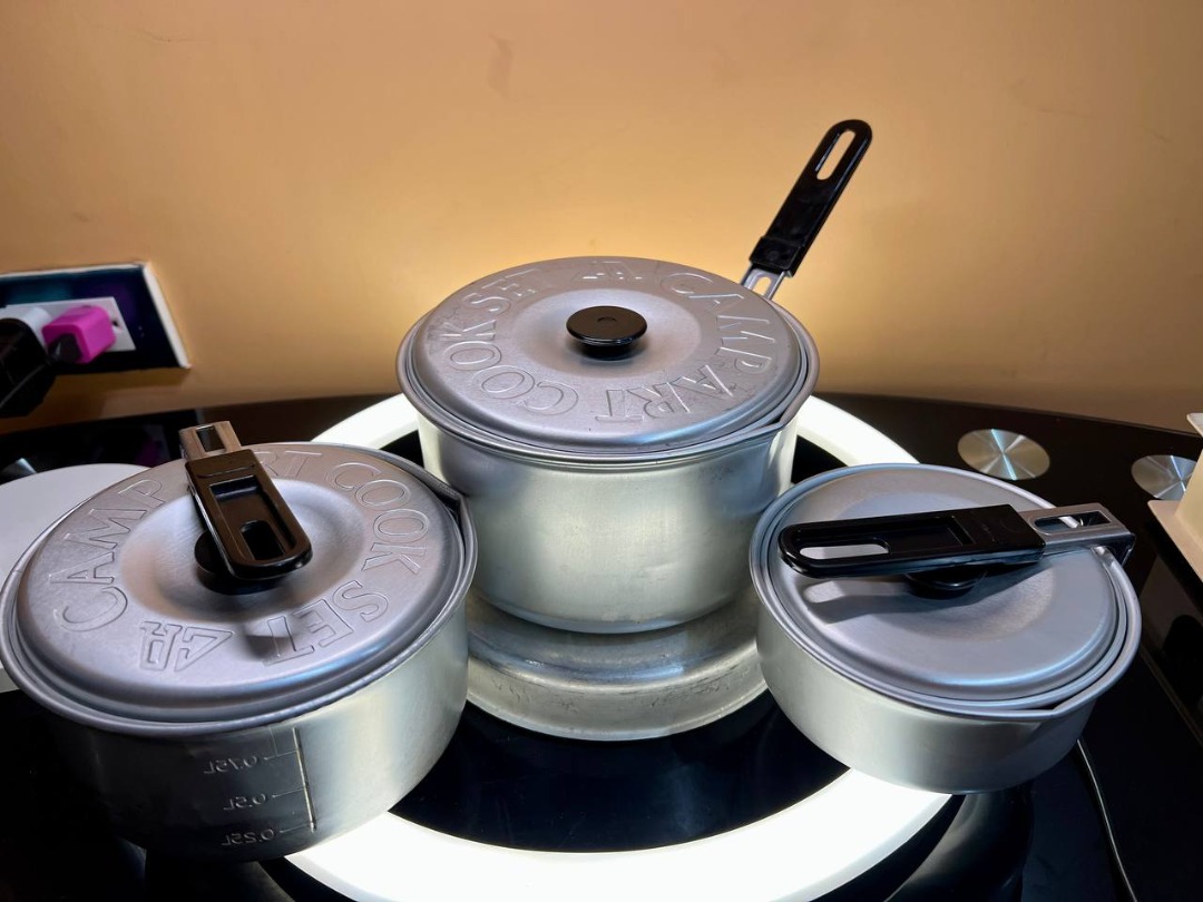 Camp Art Cook Set, Sports Equipment, Hiking & Camping on Carousell