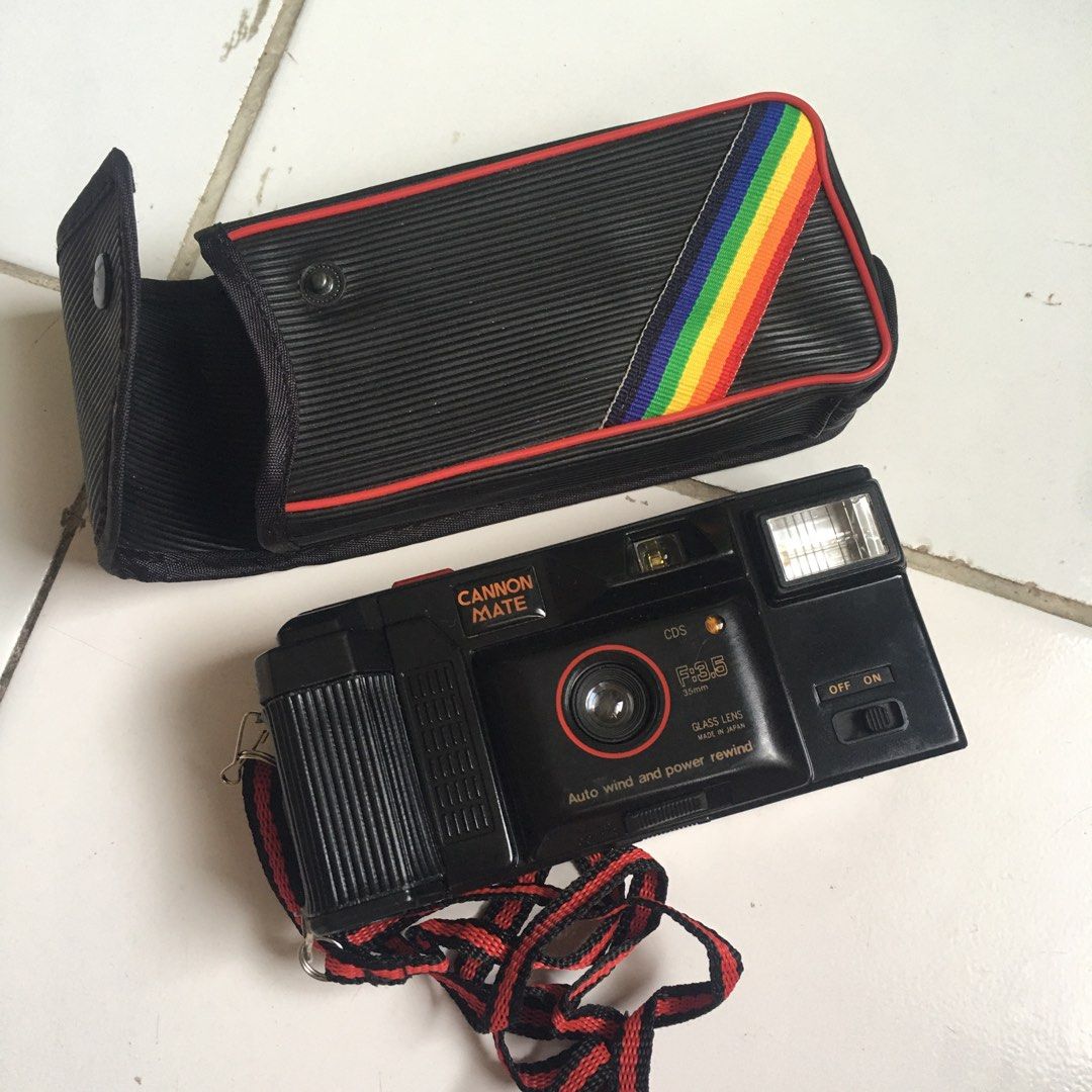 Cannon mate aw 818 kamera analog jadul antik langka - camera antique ...