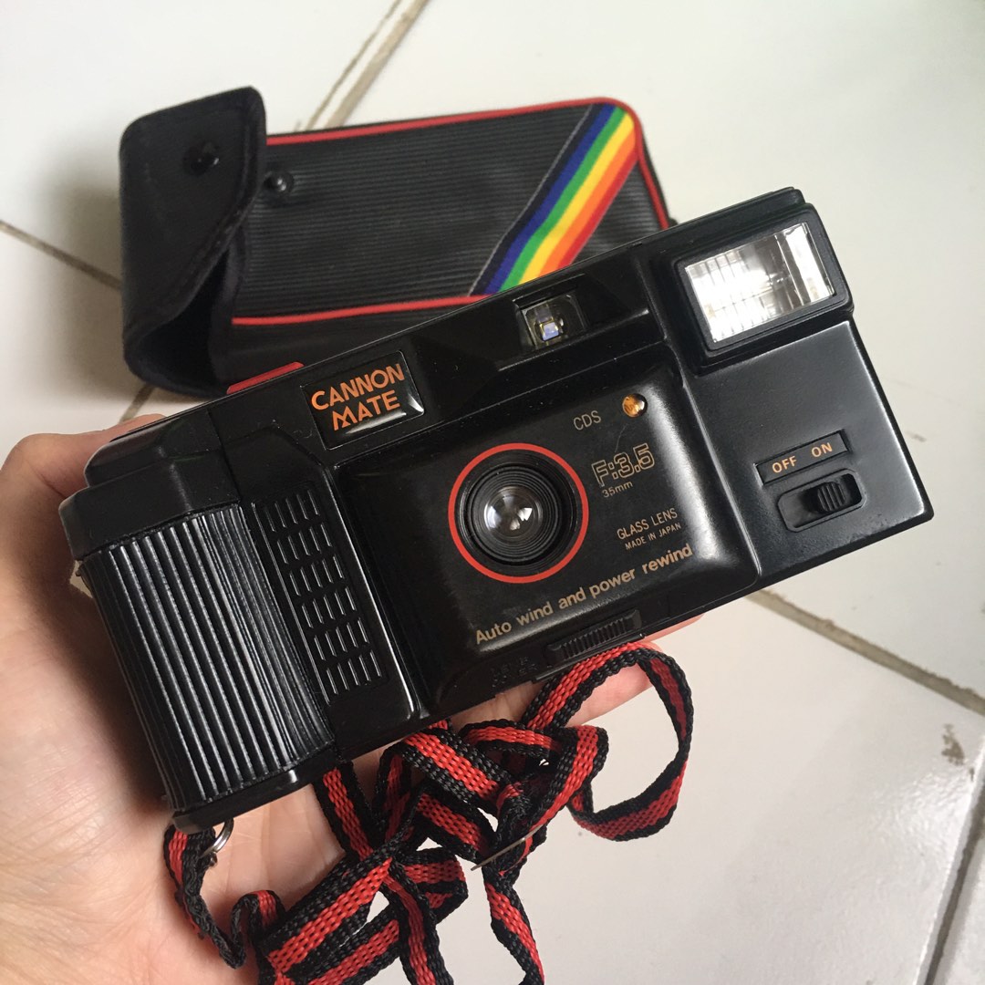 Cannon mate aw 818 kamera analog jadul antik langka - camera antique ...