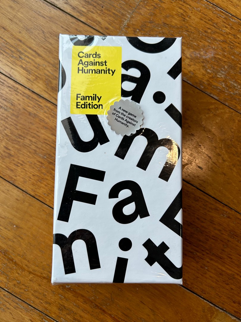 Cards Against Humanity- family edition, Hobbies & Toys, Toys & Games on ...