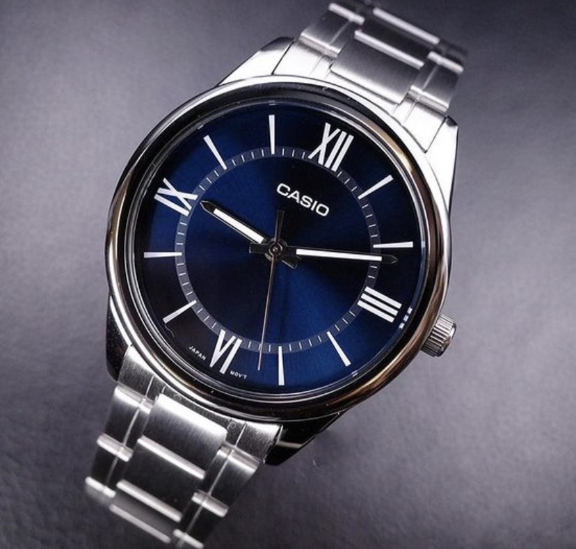 Casio Mtp V005d 2b5 Mens Analog Quartz Watch Mtpv005d 2b5 Steel Mtpv005 Brand New Mens