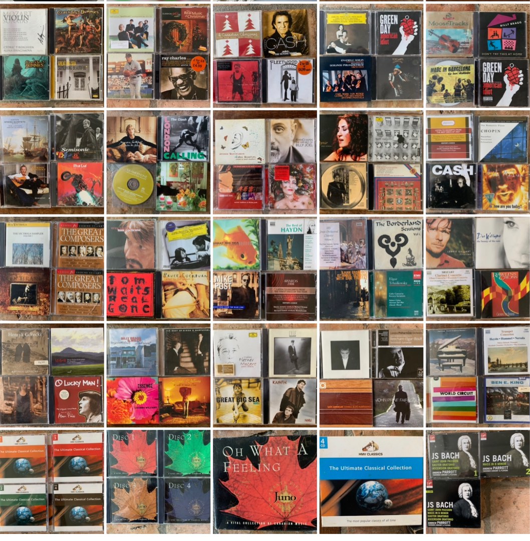 CD Collections: 80 CDs + 3 Boxed sets, Hobbies & Toys, Music & Media ...