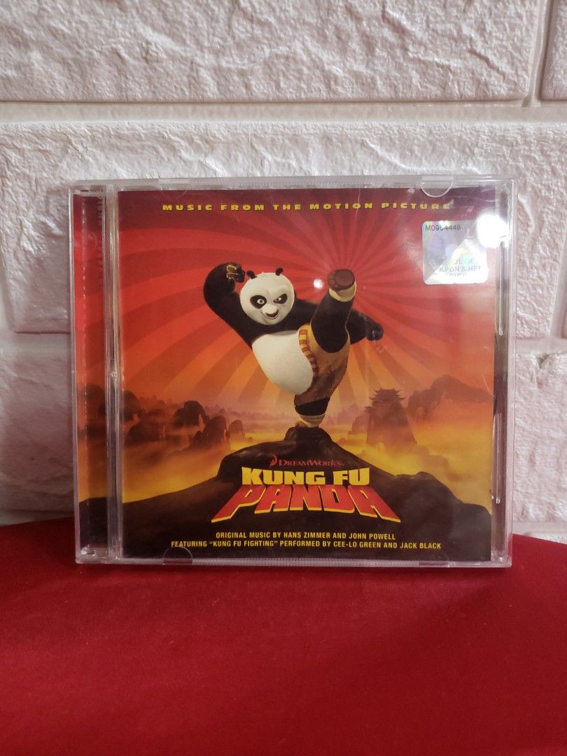 CD MOVIE SOUNDTRACK / 2008 - KUNG FU PANDA, Hobbies & Toys, Music & Media, CDs & DVDs on Carousell