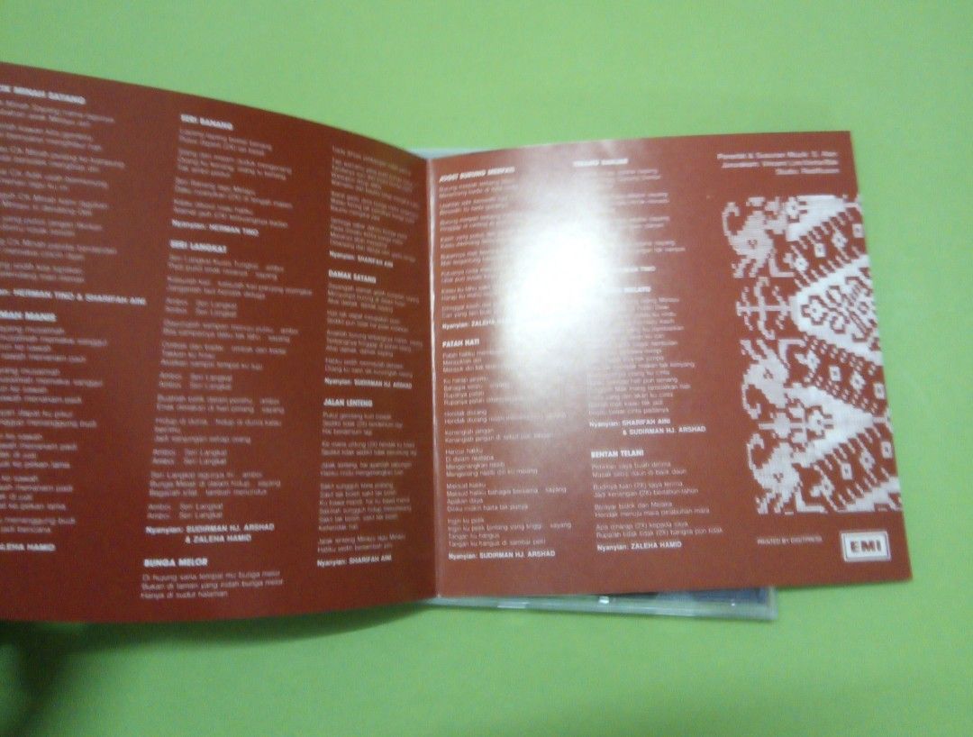 CD SHARIFAH AINI, SUDIRMAN, ZALEHA HAMID, HERMAN TINO : ALBUM MELAYU ...