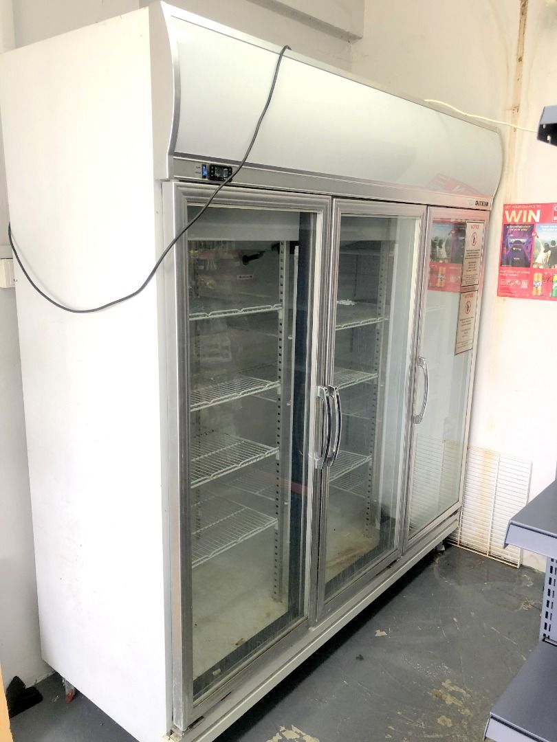 Chiller/Glass Door Chiller/Display Chiller Berjaya 3 door drinks ...