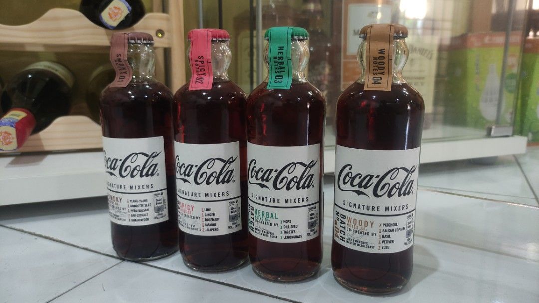 Coca-cola UK 2019 edition signature mixer set (expired, for collection ...