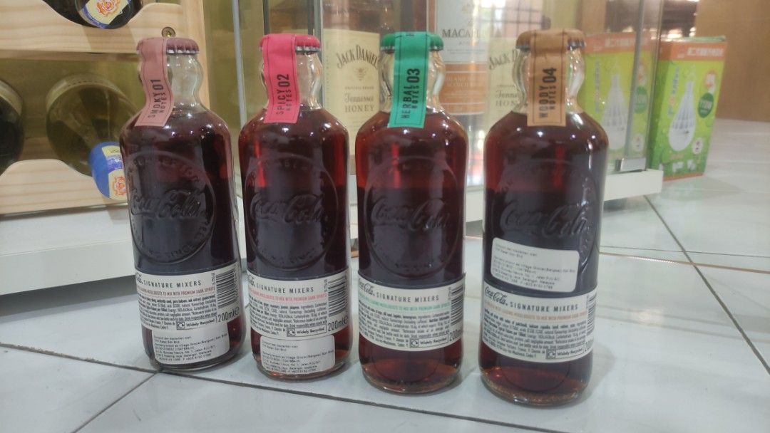 Coca-cola UK 2019 edition signature mixer set (expired, for collection ...