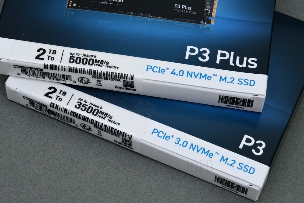 (MAY PROMO) Crucial P3 / P3 Plus 500GB 1TB 2TB 4TB PCIe 4.0 Gen4 NVMe M ...