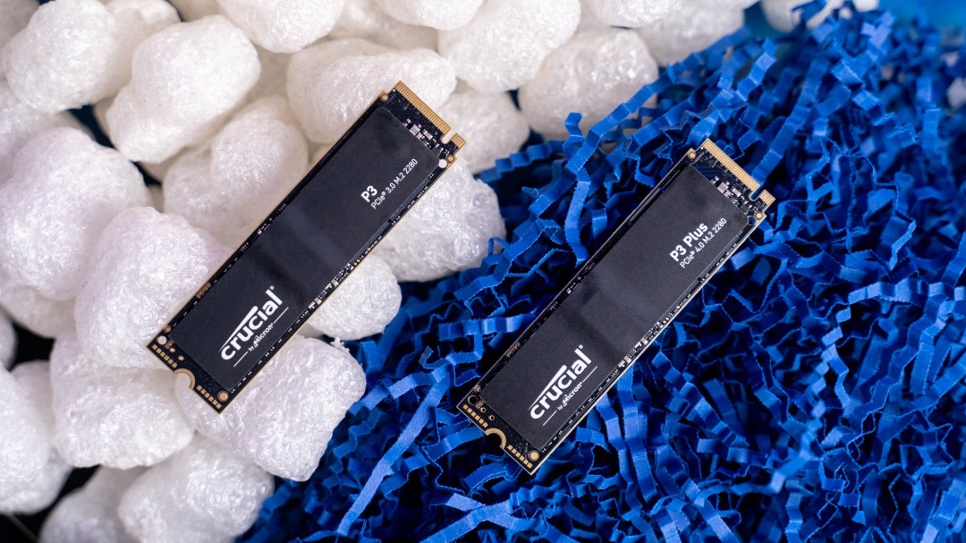 (OCT PROMO) Crucial P3 / P3 Plus 500GB 1TB 2TB 4TB PCIe 4.0 Gen4 NVMe M ...