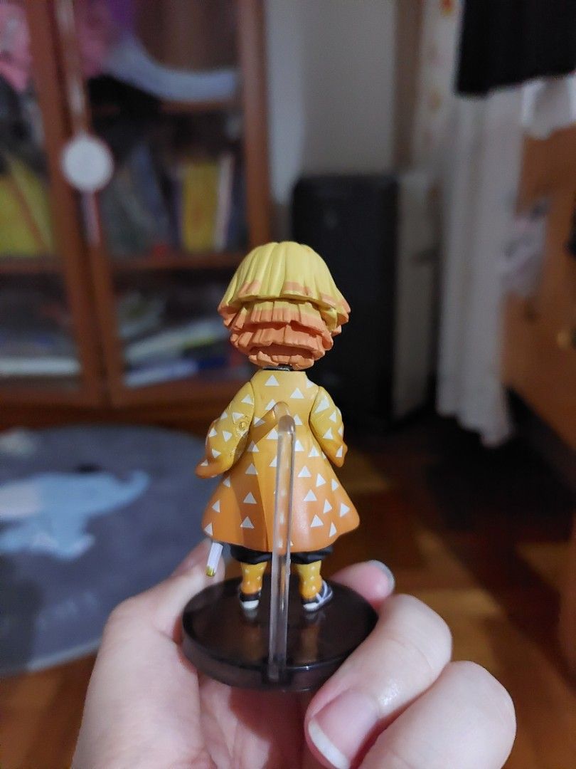 Demon slayer Zenitsu mini figure, Video Gaming, Gaming Accessories ...