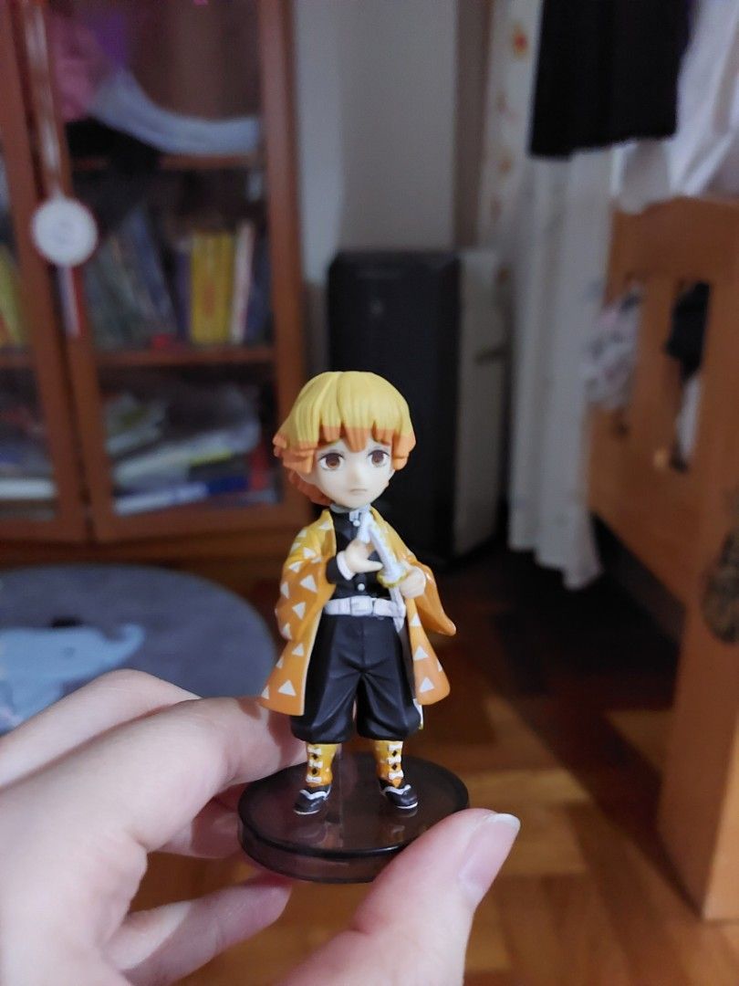 Demon slayer Zenitsu mini figure, Video Gaming, Gaming Accessories ...